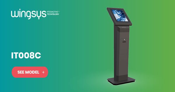 IT008C Interactive Digital Kiosk | Wingsys