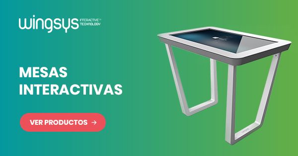 Mesas Interactivas - Última tecnología | Wingsys