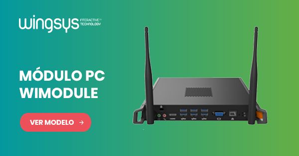 Módulo PC WIMODULE - Acessório Ecrãs Interativos | Wingsys