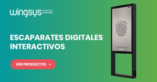 Escaparates Digitales Interactivos | Wingsys